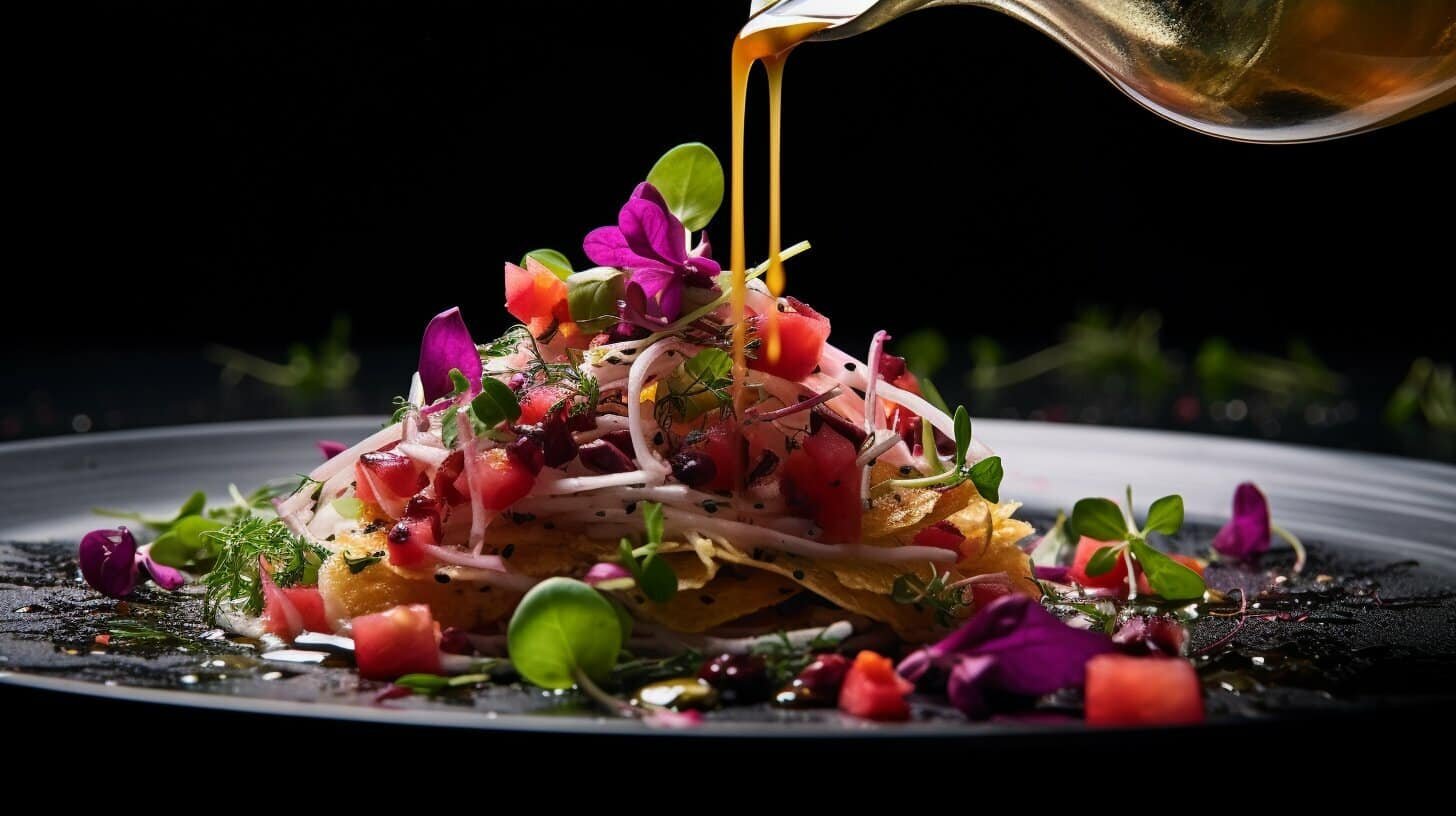 Master The Art of Drizzling: Plating Perfection with Dressing Designs